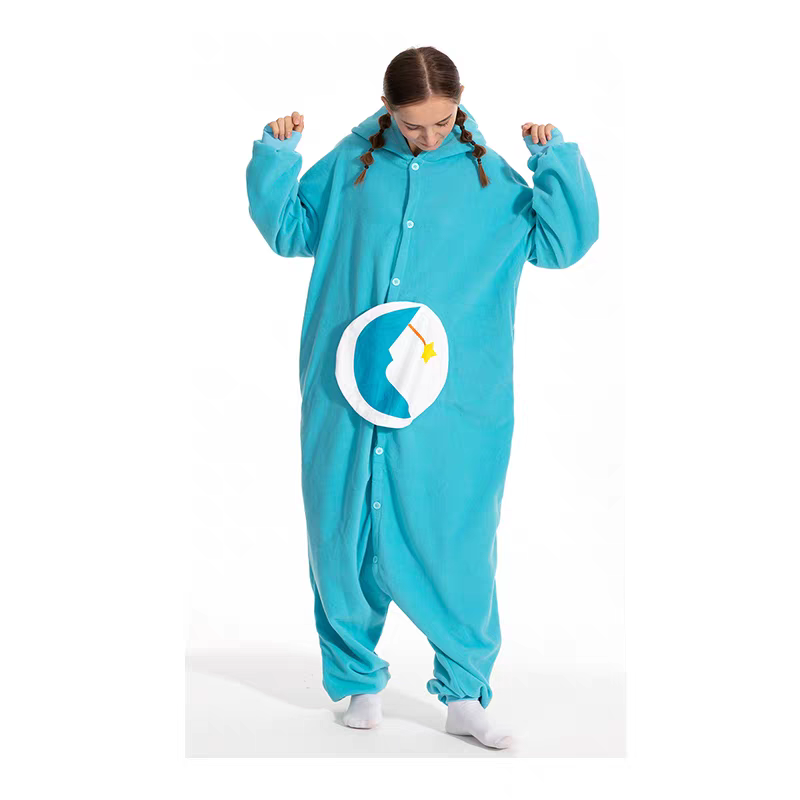 Buy Bedtime Cheer Bear Onesie Kigurumi For Halloween Couples Costumes ...