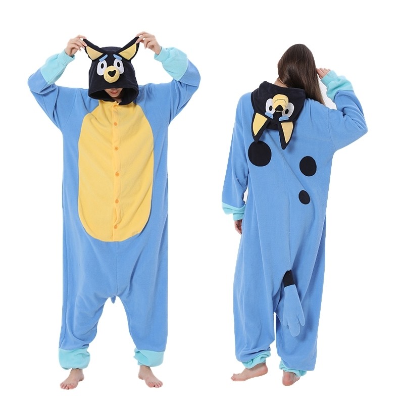 Buy Bluey & Bingo Onesie Kigurumi Halloween Costume For Adults in ...