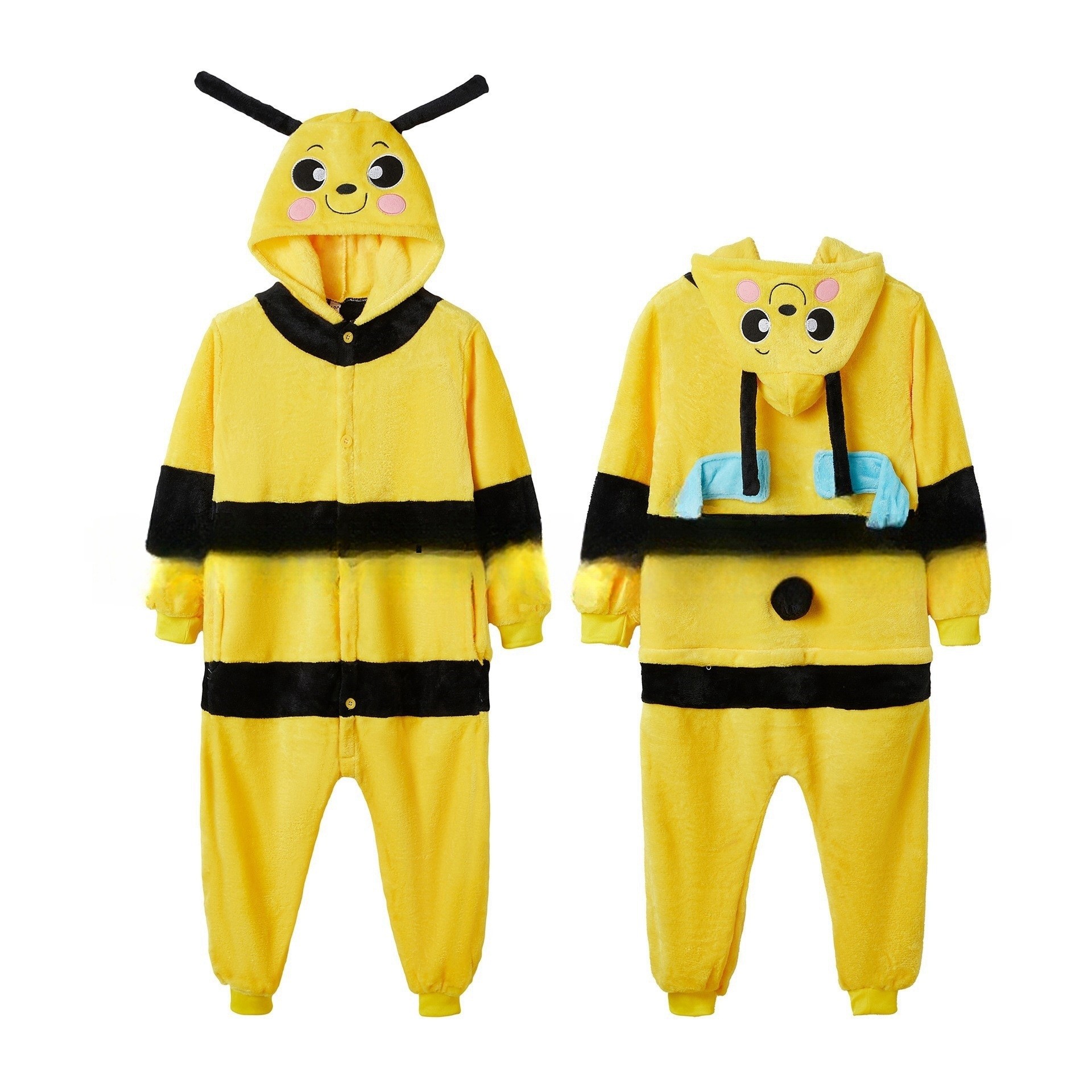 Buy Cute Bee Onesie Kigurumi For Matching Family Halloween Costumes in ...