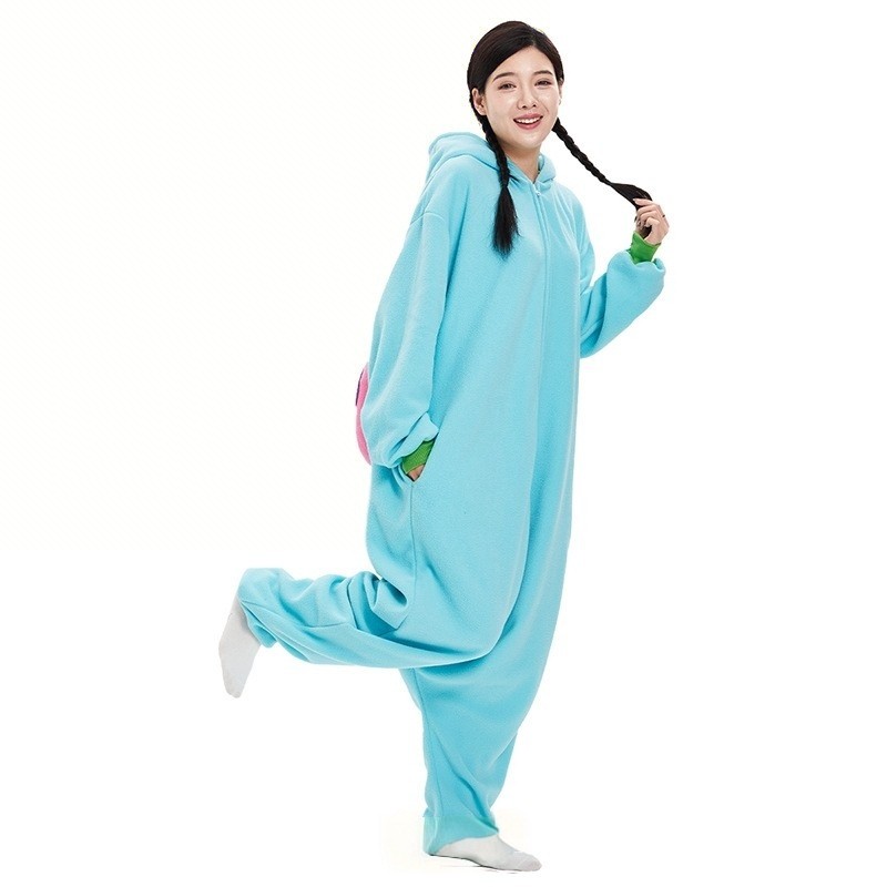 Cute Snail Onesie Cartoon Animal Kigurumi Pajamas For Adults Halloween ...