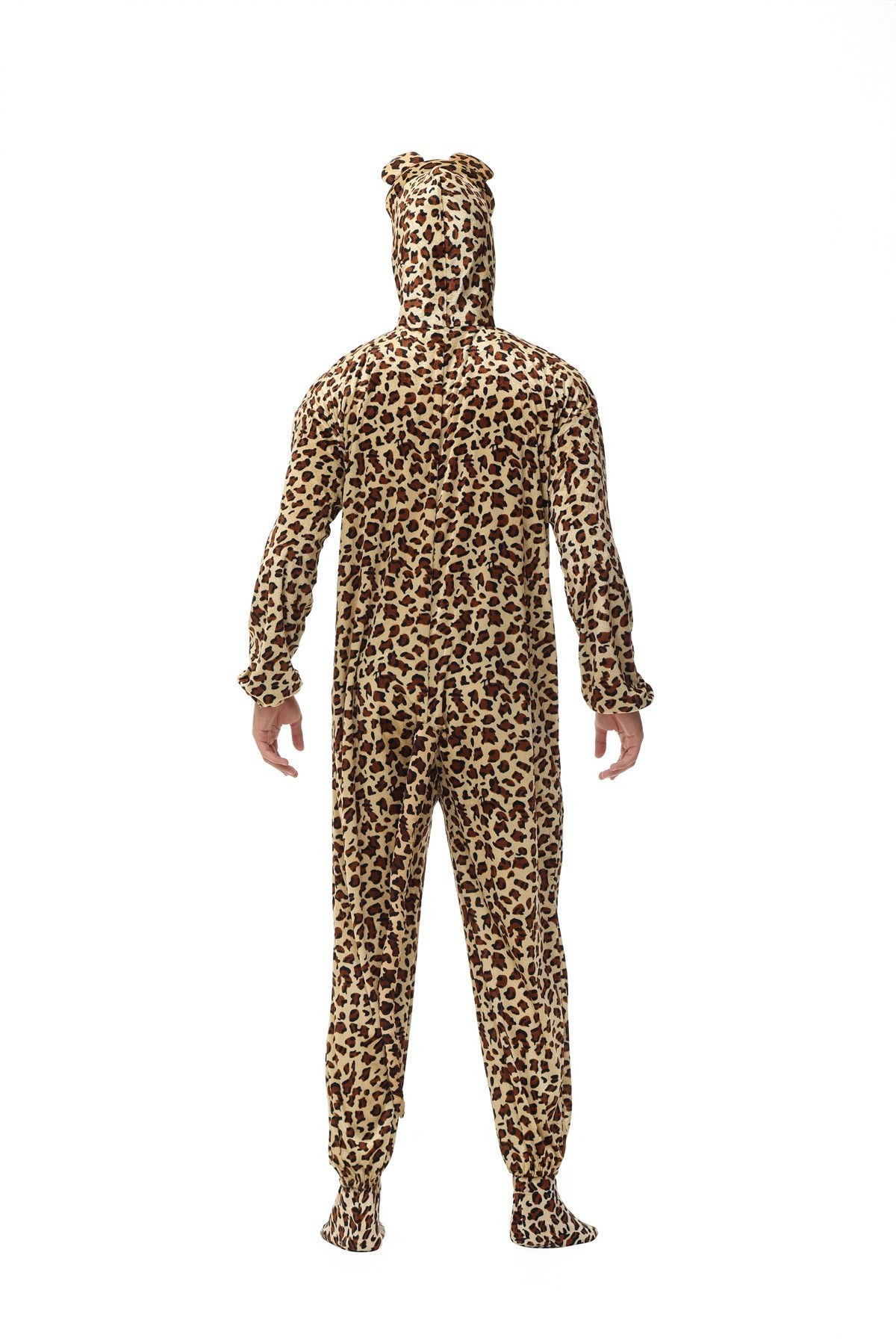 Leopard Onesies Kigurumi Couples Matching Halloween Animal Costumes