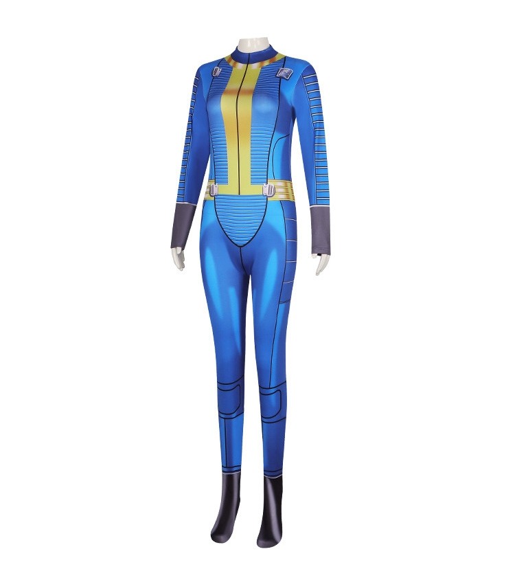 Fallout Lucy MacLean Vault 33 Jumpsuit For Female Halloween Costume