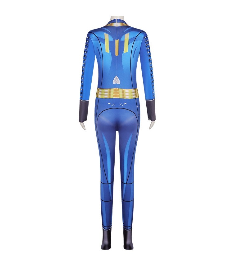 Fallout Lucy MacLean Vault 33 Jumpsuit For Female Halloween Costume