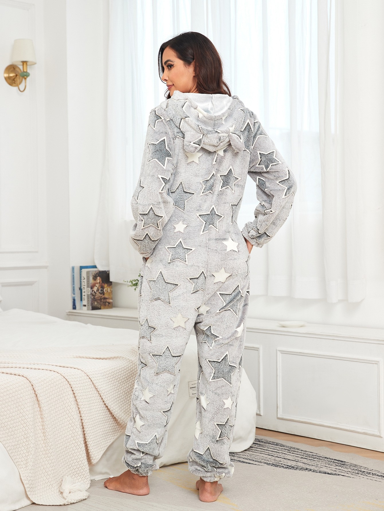 Buy New Women's Luminous Star Onesie Kigurumi Pajamas in Quality Onesie ...