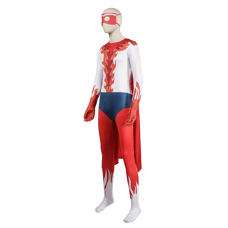 Megamind Supervillain Bodysuit For Halloween Adult Cosplay Costume