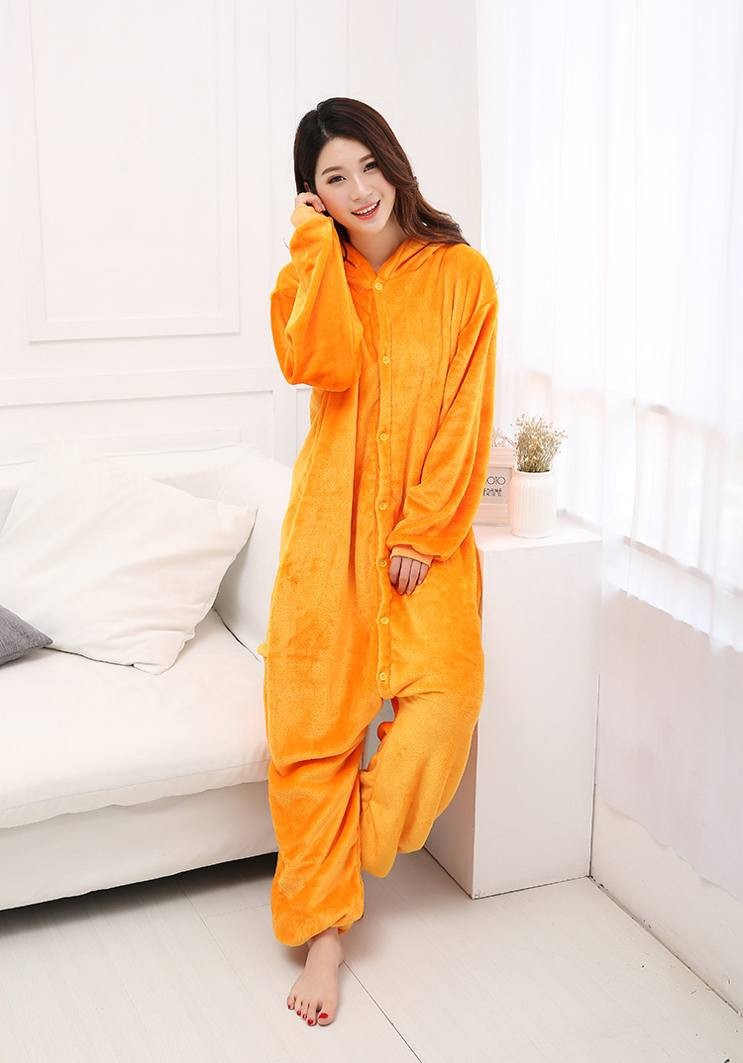 Unisex Hamster Kigurumi Onesie Pajamas