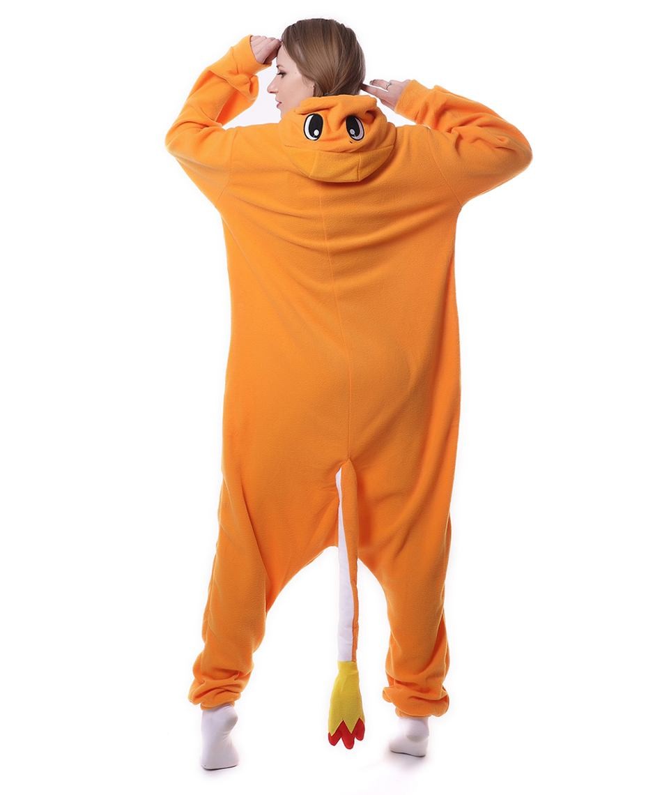 Pokemon Charmander Onesie Pajama Adults Animal Costumes