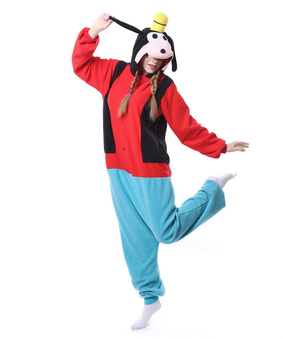 Goofy Dog Onesie Pajama Adults Animal Costumes