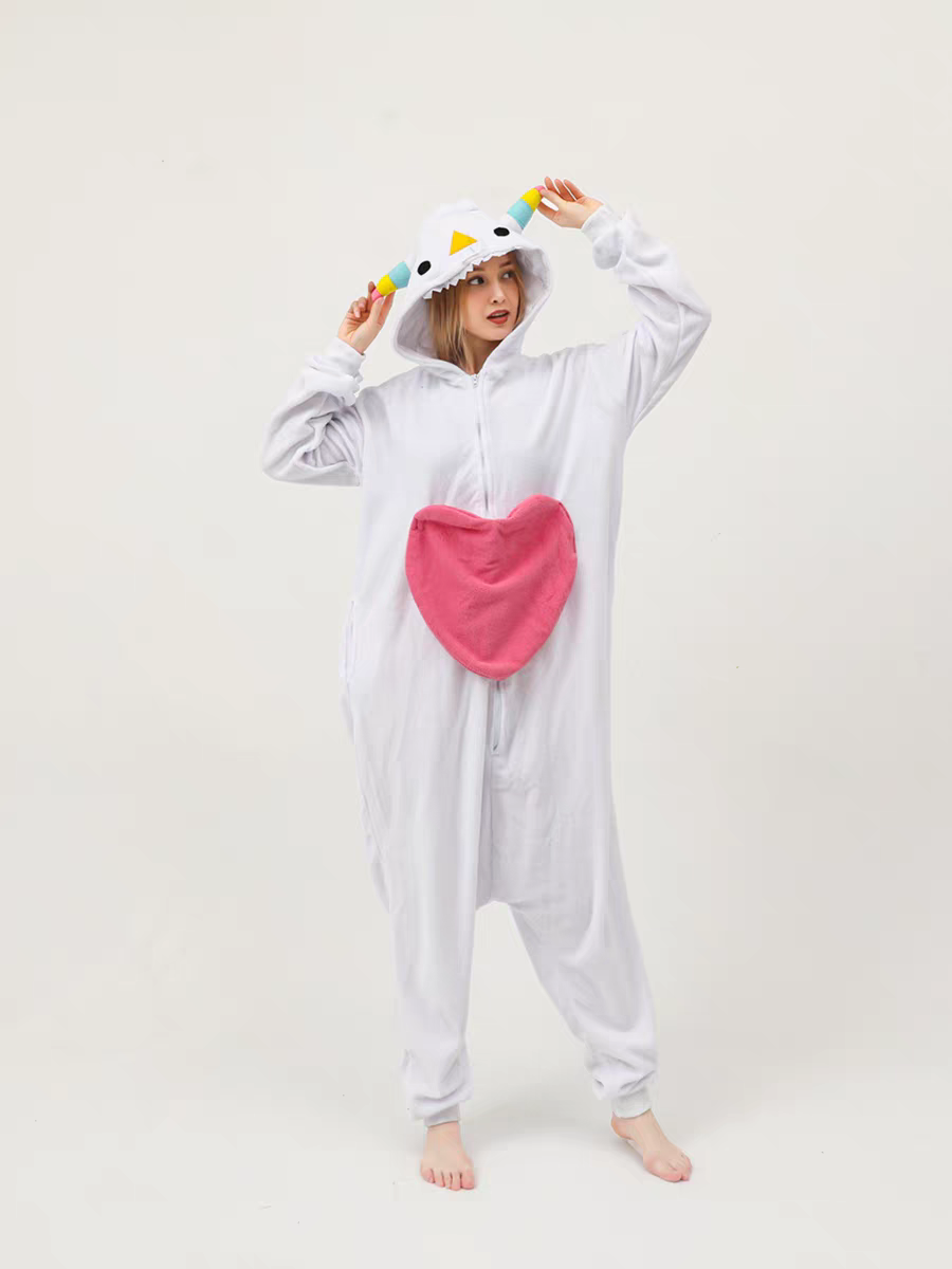 Yeti Elf Onesie Party Cosplay Pajama For Adults Halloween Christmas Costume