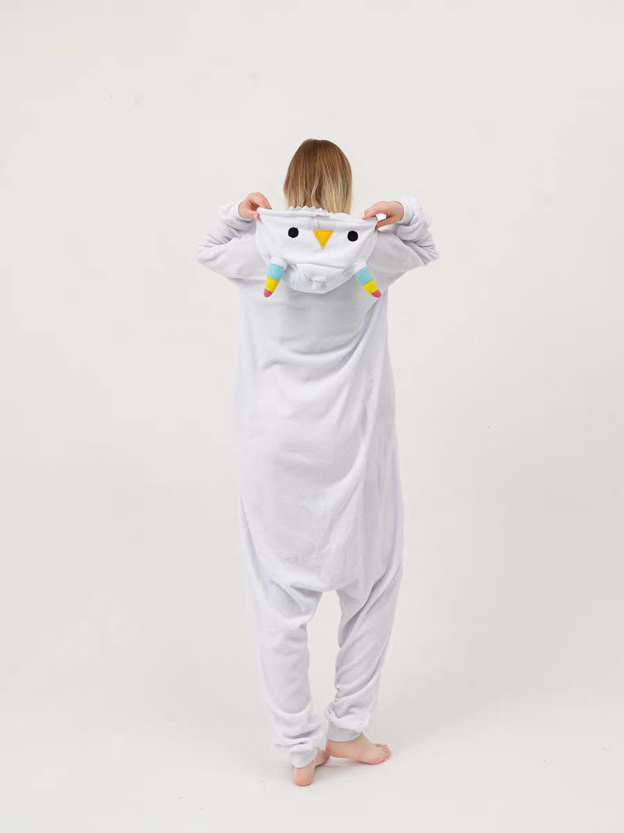 Yeti Elf Onesie Party Cosplay Pajama For Adults Halloween Christmas Costume