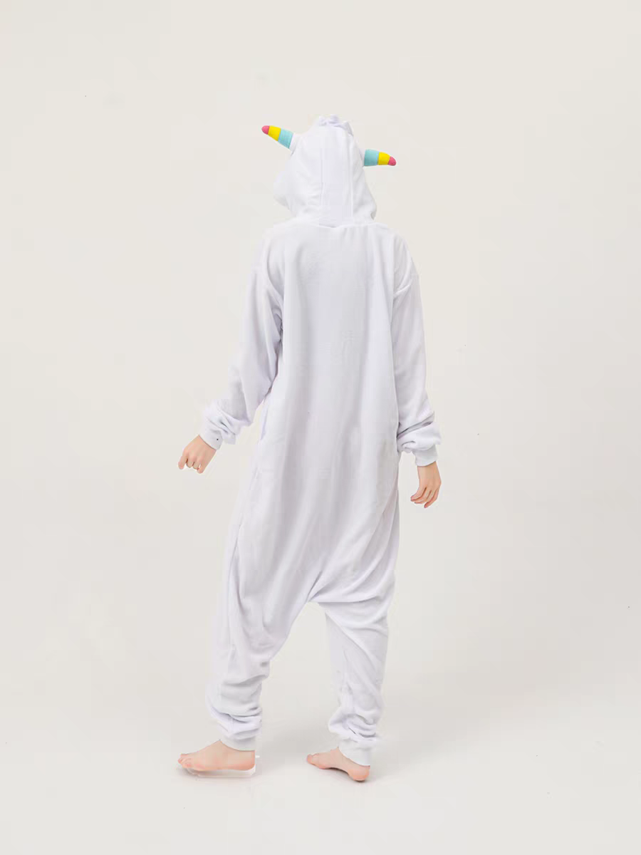 Yeti Elf Onesie Party Cosplay Pajama For Adults Halloween Christmas Costume