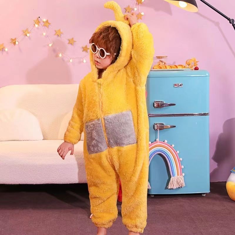 Teletubbies Onesie Pajamas Kigurumi For Kids Group Halloween Costumes